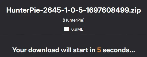 [몬스터 헌터 월드] Hunter Pie 다운로드 - 모딩